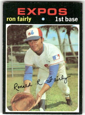 1971 Topps #315 Ron Fairly - EX | eBay