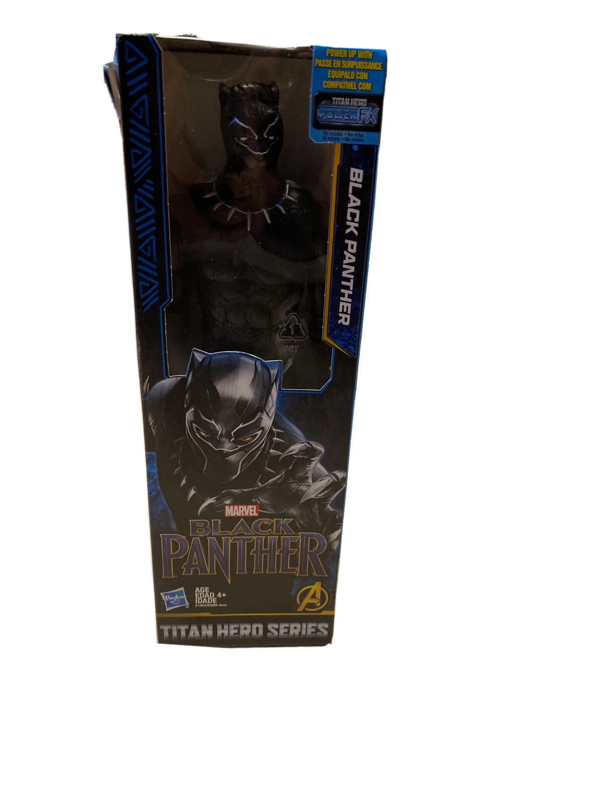 Marvel Black Panther Titan Hero Series 12-inch Black Panther New In Box ...
