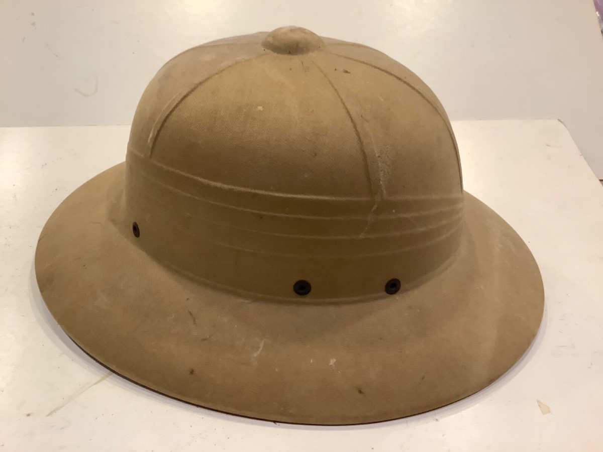 Usmc Pith WWII USMC Pith/Tropical/Sun Helmet NAVY & COAST GUARD