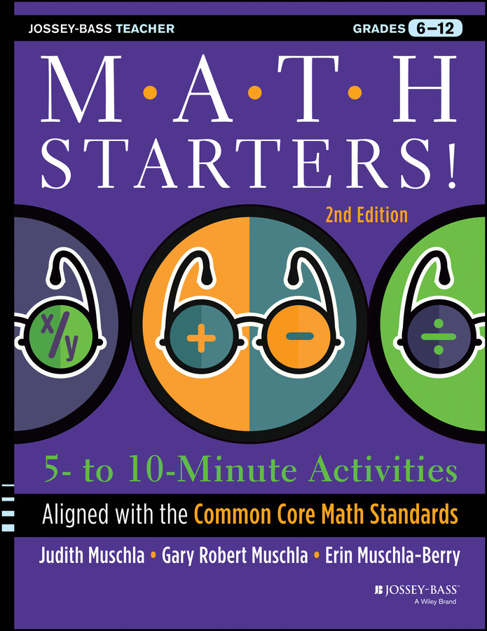 NEW BOOK Math Starters - 5- to 10-Minute Activities Aligned with the ...