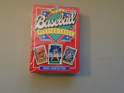 1991 Baseball Playing Cards 56 Cards Major League All-Stars | eBay