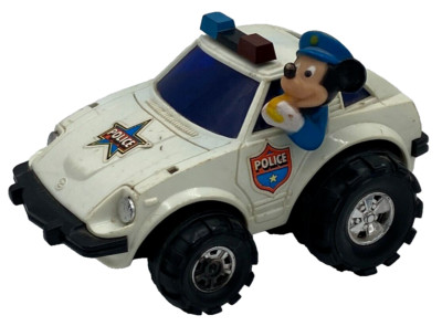 Vintage Gyro Mickey Mouse in Police Car by illco | eBay