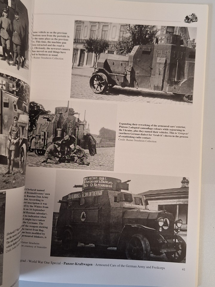 Tankograd 1007 Panzer-Kraftwagen Armoured Cars of the German Army and ...