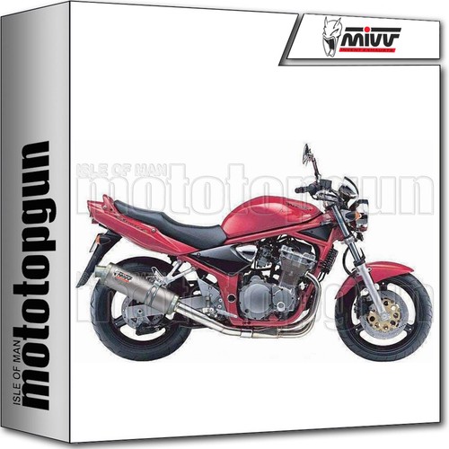 MIVV EXHAUST OEM OVAL TITANIUM SUZUKI GSF 600 BANDIT 1996 96 | eBay ...