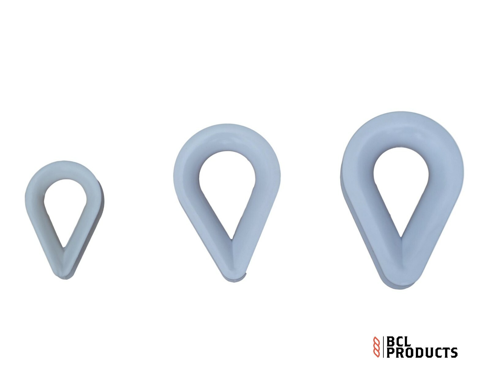 Nylon Rope Thimble Eye - Hard Eye - 5mm - 6mm - 8mm - 10mm 12mm -16mm ...