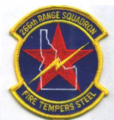 3.5" MILITARY 266TH RANGE SQUADRON EMBROIDERED PATCH | eBay