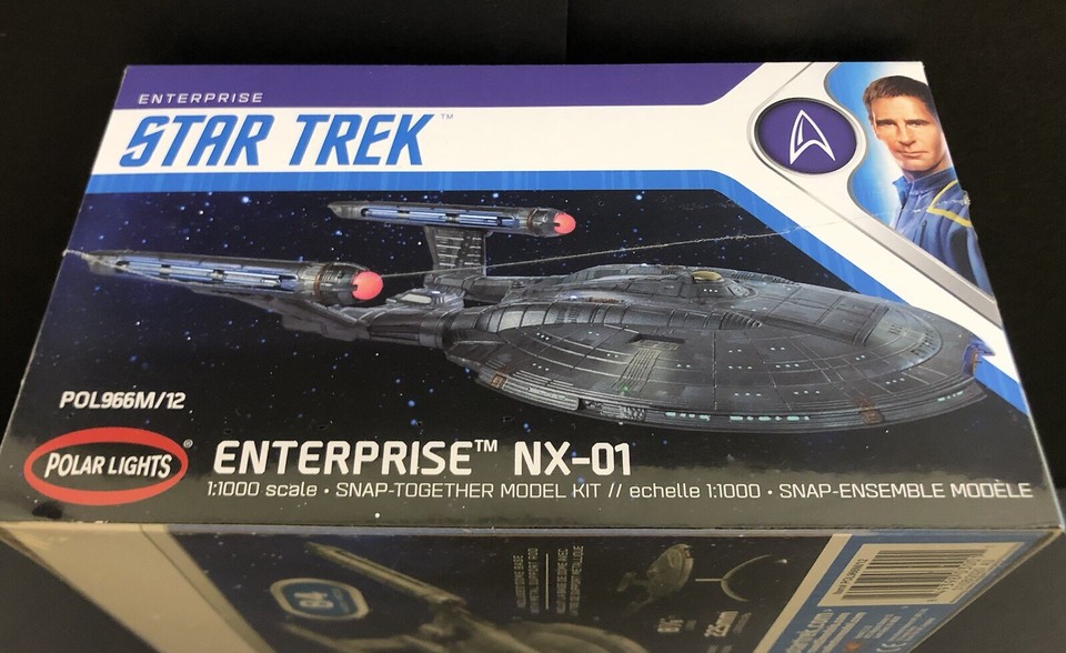 Polar Lights POL966M/12 Star Trek Enterprise “USS Enterprise” 1:1000 ...
