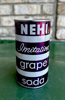 NEHI 🍇 Soda Can Flat Top 1960s Nice Condition ! | eBay