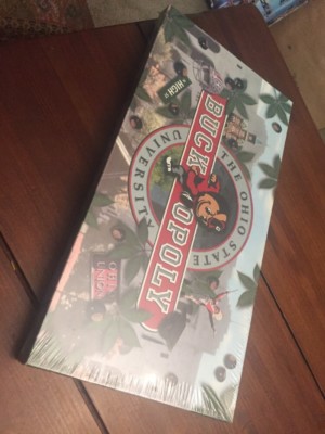 BUCKOPOLY Ohio State U. OSU Buckeyes Version Of Monopoly NEW SEALED ...