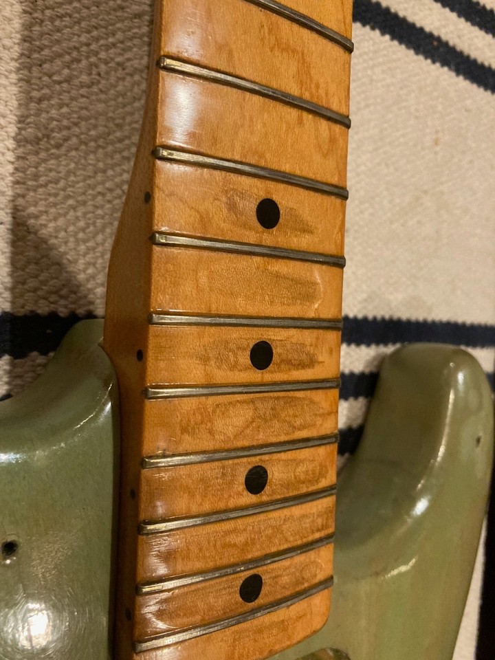 Vintage Fender USA Bullet H1 guitar, modified and refinished, w/Fender ...