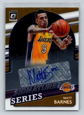 2021-22 Donruss Optic #SS-MBN Matt Barnes Signature Series | eBay