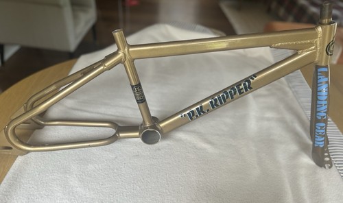 Original 1983 Gold PK Ripper BMX Frame - Never Built - Kept In Storage ...