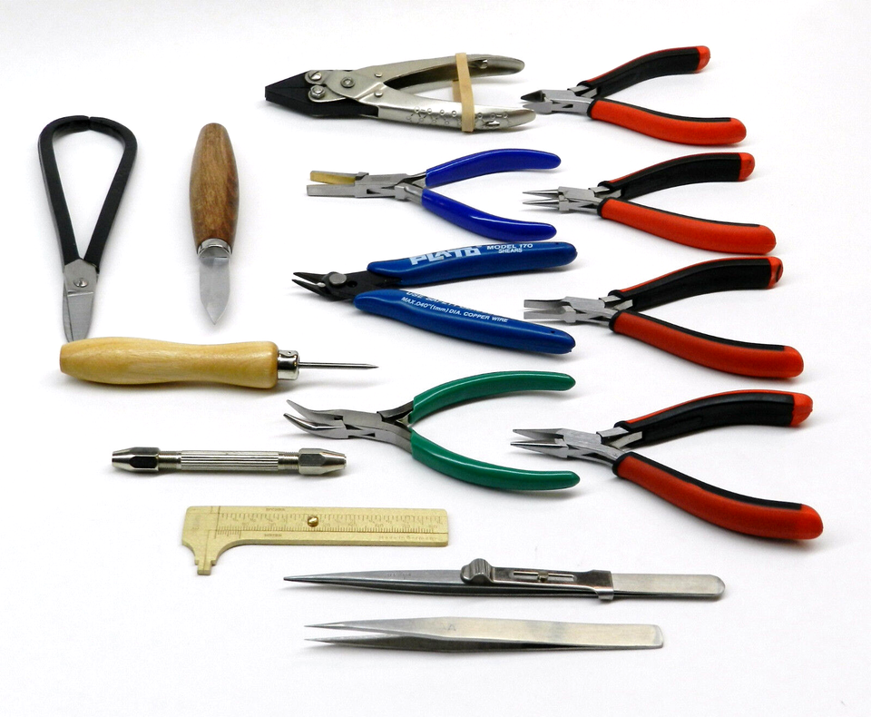 Jewelry Making Tools Hand Tools Kit For Bead Working Hobby Model Making ...