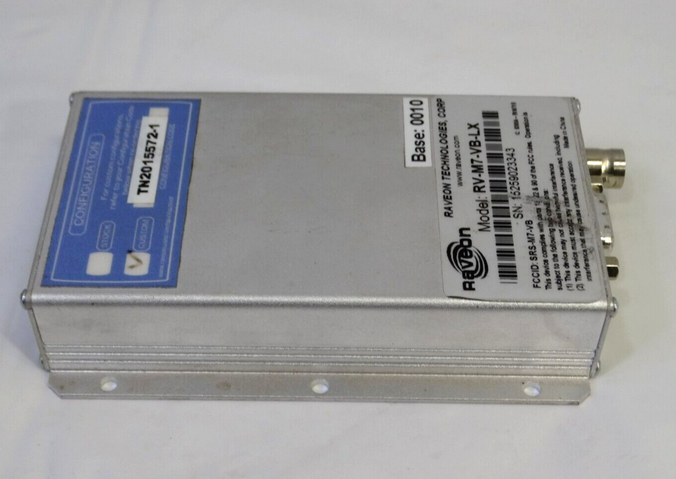 Raveon Radio Data Wireless UHF Modem, Model RV-M7-VB-LX, For Parts ...