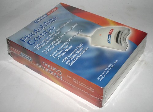 PhotoMate USB Compact Flash & Smart Media Memory Card Reader/Writer WIN ...