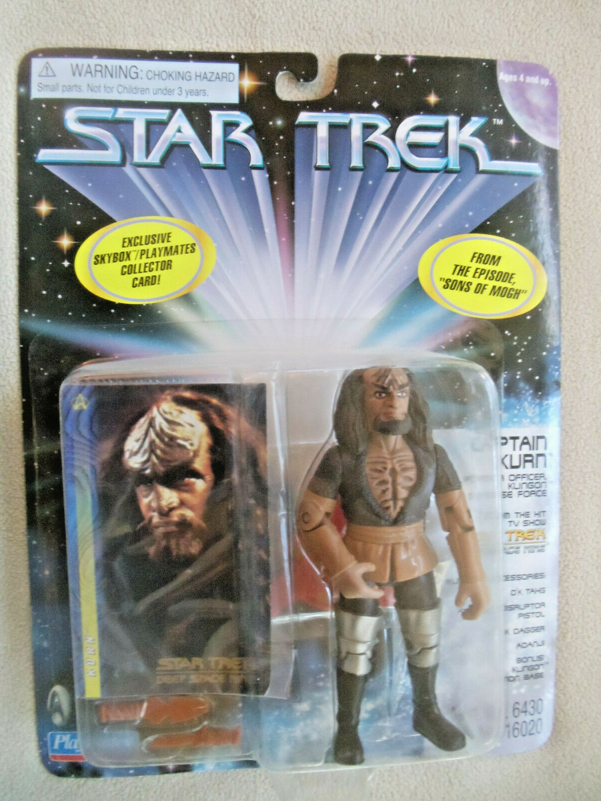 Captain Kurn Star Trek Deep Space Nine "Sons of Mogh" MOC Klingon ...