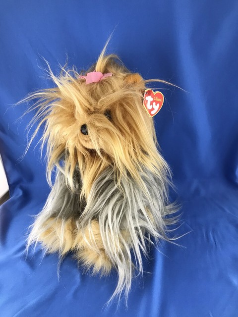 Mitsy 2006 Ty Classic Shabby 10in Yorkie Yorkshire Terrier Dog Boys ...