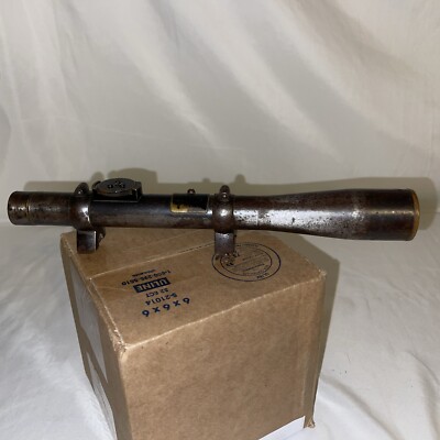 WW1 WW2 German R. FUESS STEGLITZ 3 - Factor Sniper Rifle Scope Original ...