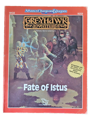 Fate of Istus - WG8 - Greyhawk Adventures - AD&D 2nd Edition - 9253 | eBay