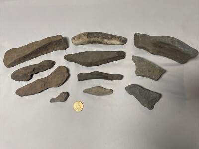 Paleo Native American Stone Tools Effigy Artifacts | eBay