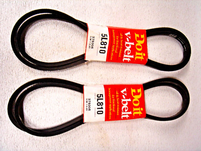 5L810 B78 5/8" x 81" drive belt 2pc new set -power equipment ,universal ...