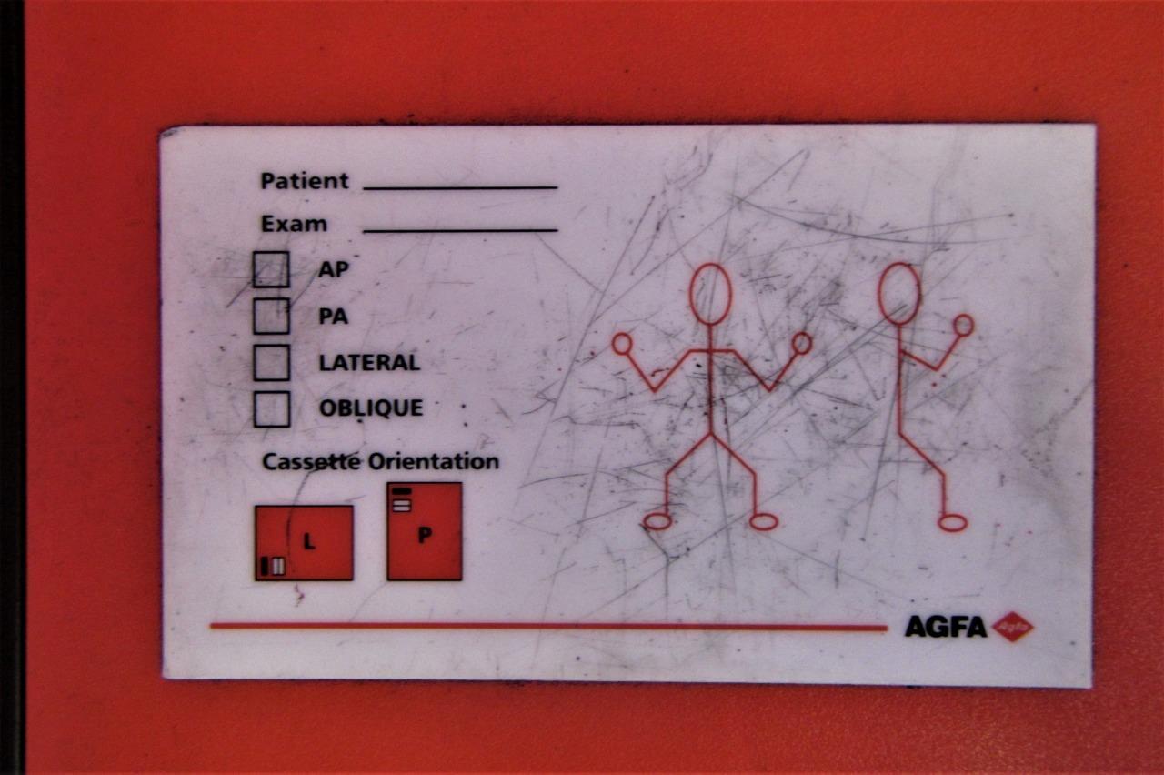 AGFA CR MD4.0 General X-Ray Film Cassette Imaging Plate 8"x10" - Code ...