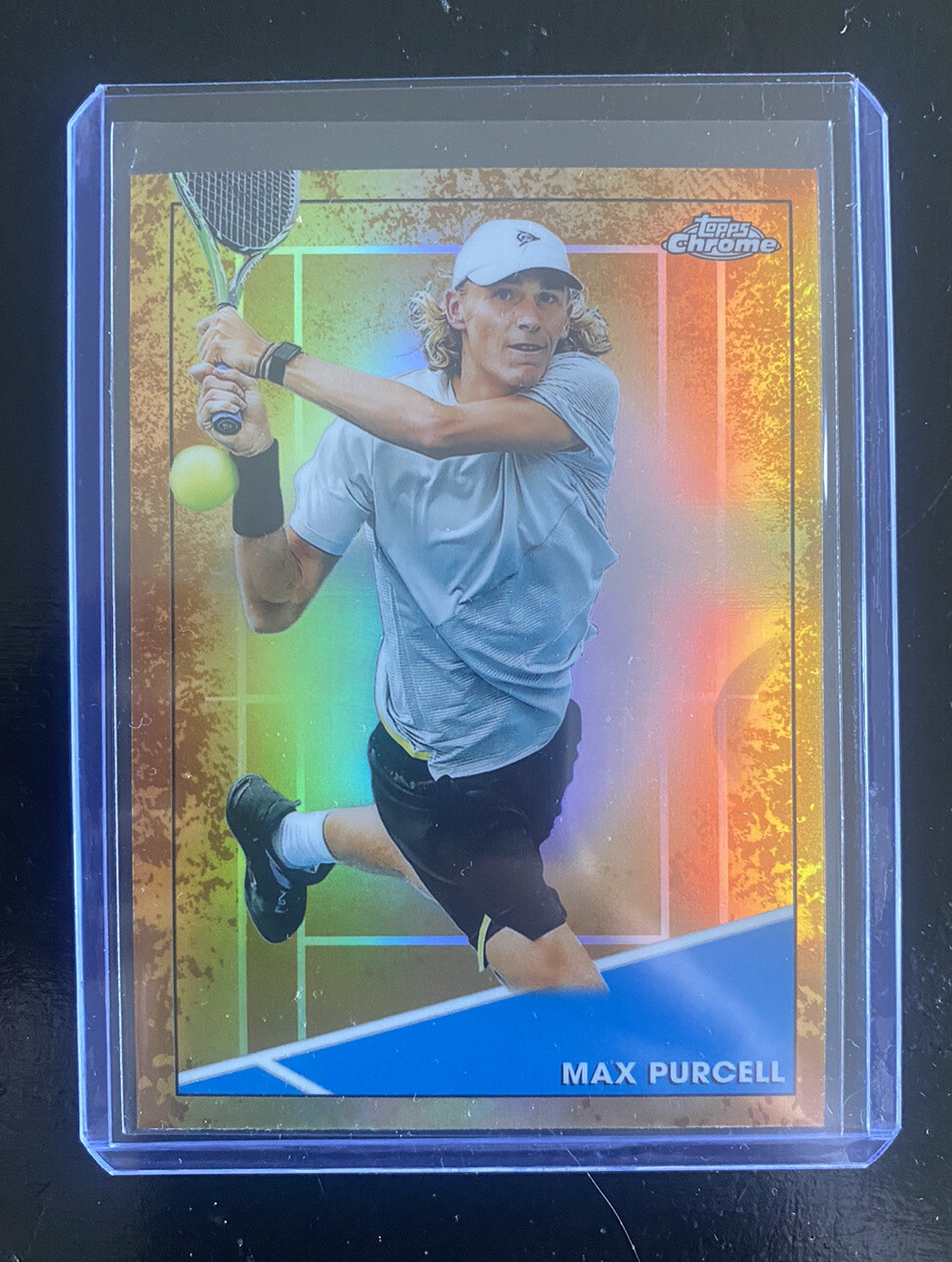 Max Purcell 2021 Topps Chrome Tennis 78 Clay Court | eBay