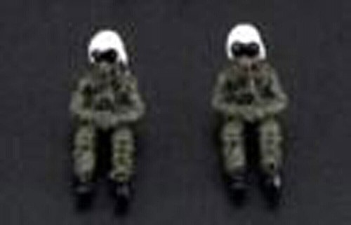 NEW 1/72 Modern US Pilots 5 Figures Finished Model Set Plastic soldier ...