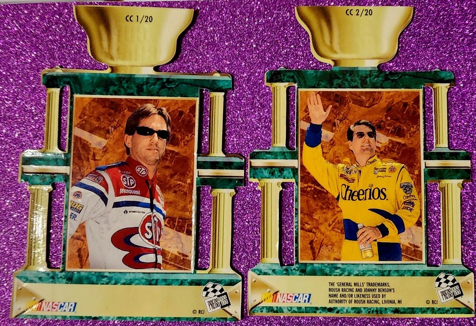 1999 all redemption die cut nascar racing set DALE EARNHARDT JEFF ...