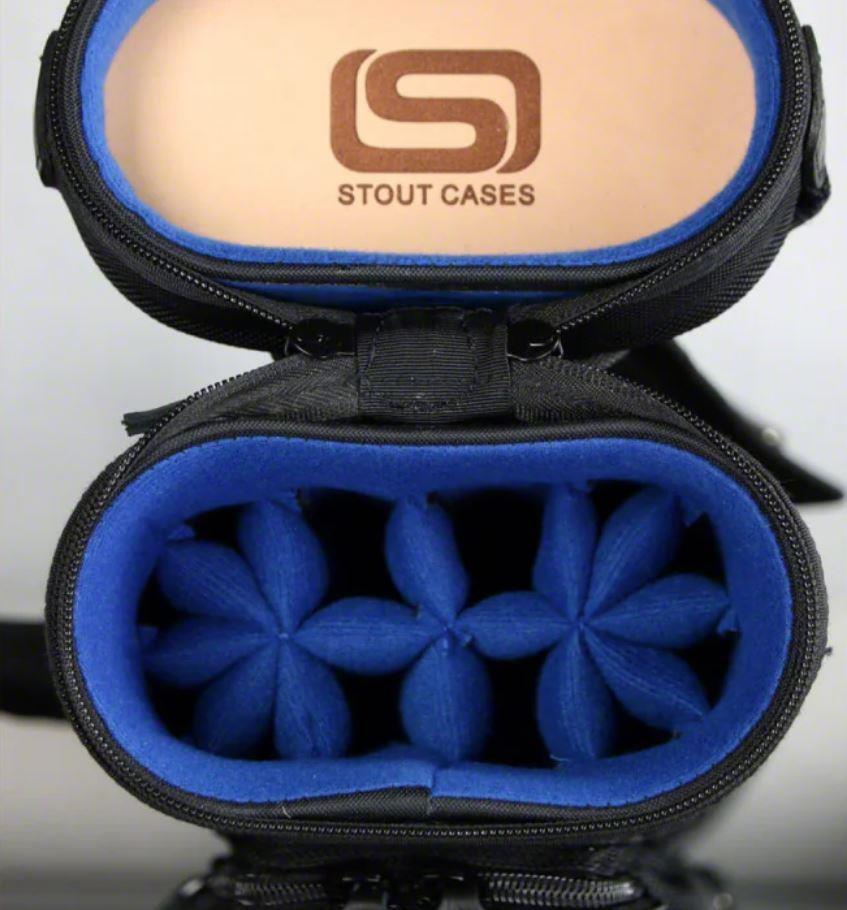 Stout 4 Butt 8 Shaft 4B/8S Hard Black Billiards Pool Cue Stick Case ...