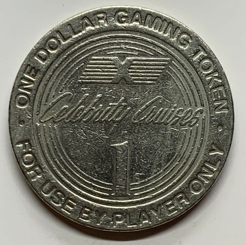 CELEBRITY CRUISES TOKEN ONE DOLLAR GAMING TOKEN SILVER COLOR | eBay