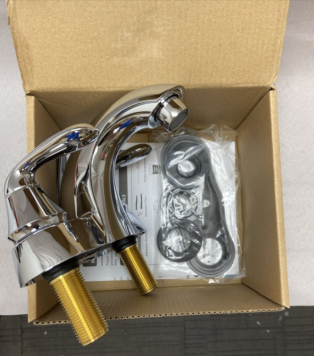 Premier Waterfront Chrome 2 Handle Bathroom Faucet #3577627 | eBay