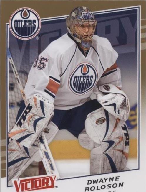 2008-09 Upper Deck Victory - Dwayne Roloson #117 Gold for sale online ...