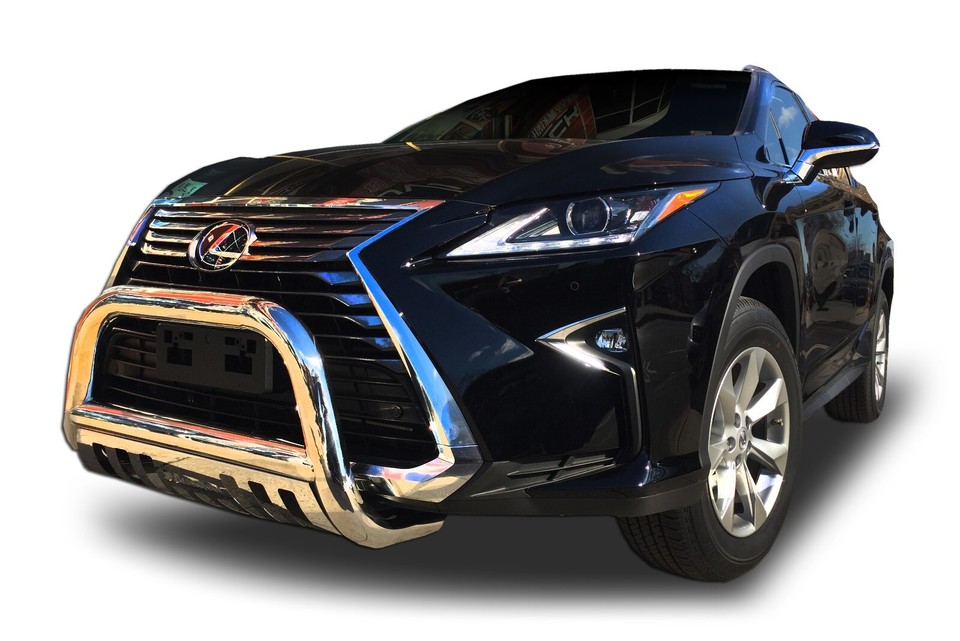 Broadfeet Front Grille Push Bull Bar with Skid Plate fits Lexus RX350 ...