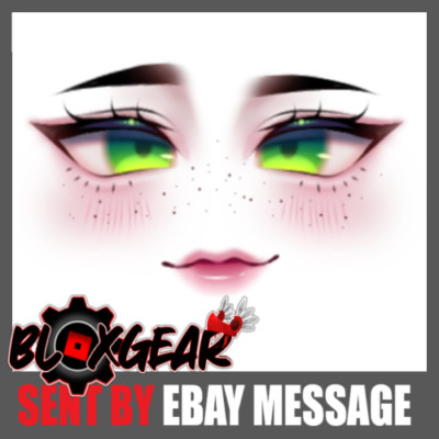 Roblox Mermaid Mystique Face Game Item Code Sent Fast Via Ebay Message ...