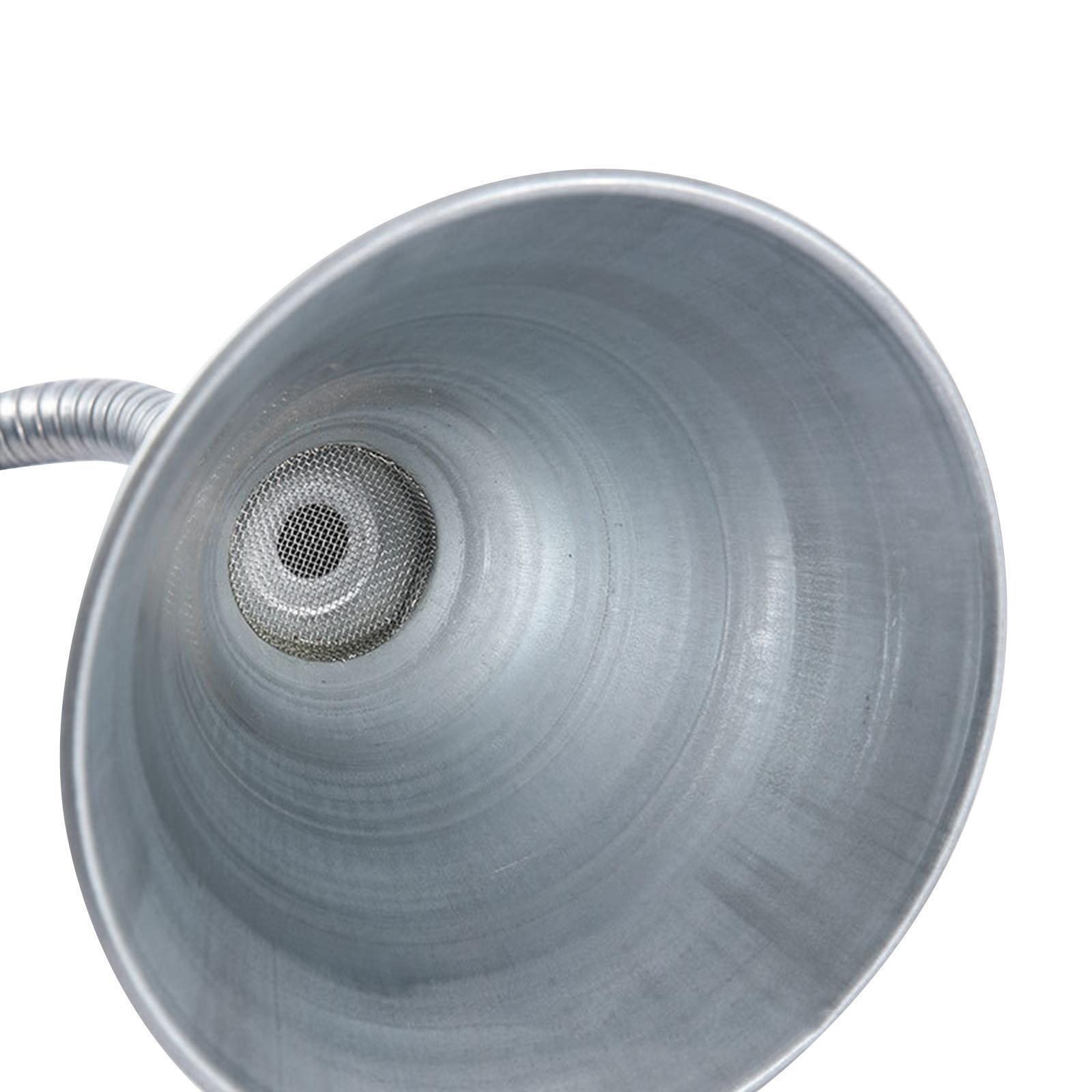 Oil Funnel with Strainer Screen Bendable Spout Funnel for Vehicles Fuel ...