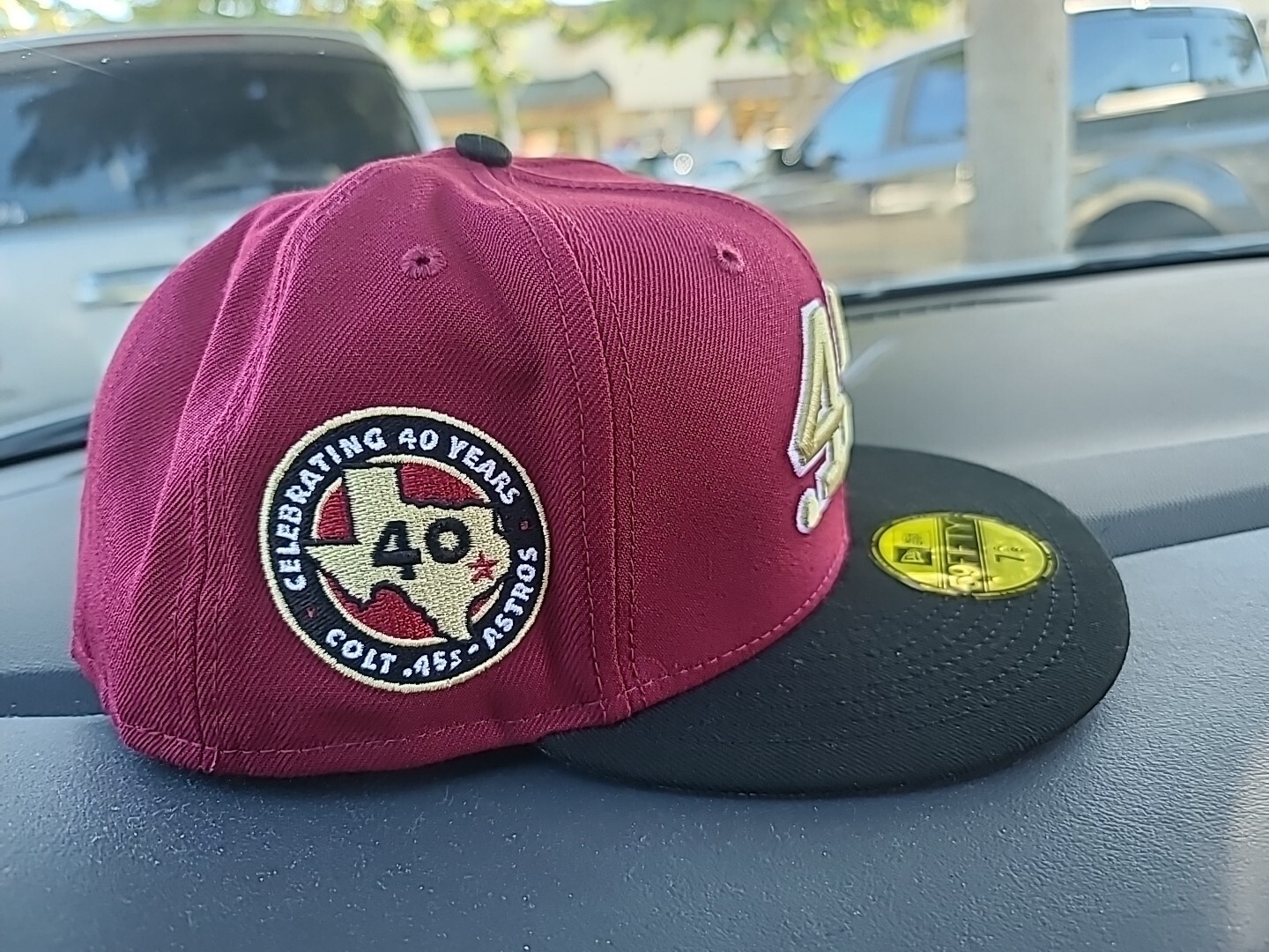 New Era 59Fifty Colt .45s Houston Astros Hot Rod Rogue Cardinal 7 5/8 ...