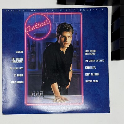 Cocktail Movie Original Soundtrack Tom Cruise LP Record FREE Poly ...
