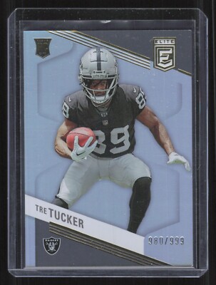 2023 Panini Donruss Elite Tre Tucker #186 Rookie Silver Holo /999 ...