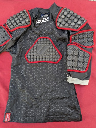 Épaulière Rugby Maillot de Protection KOOGA Dominator Vest Body Armour ...