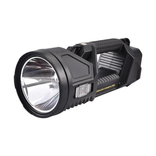 LED Flashlight Long Range Double Head Searchlight for Outdoor Home | eBay