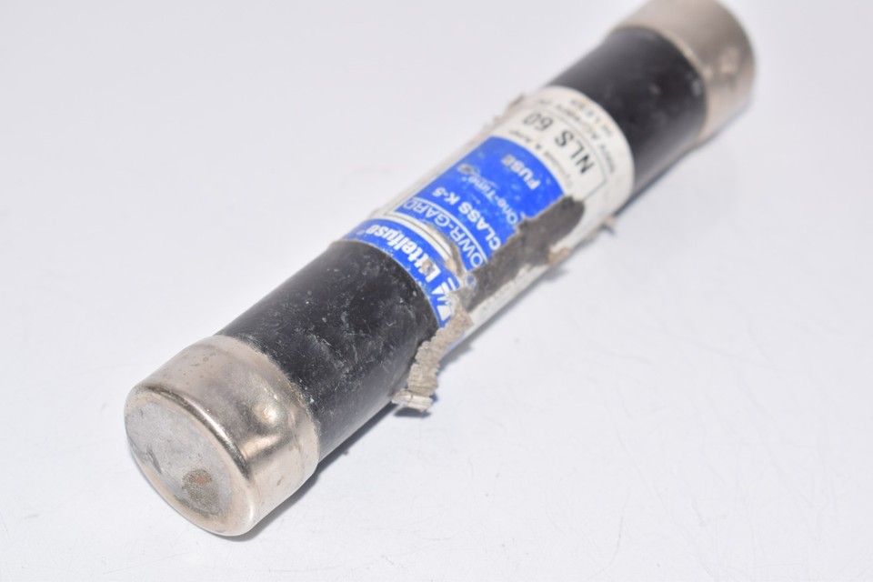 NEW Littelfuse NLS-60 POWR-GARD Class K-5 One Time Fuse 600V AC | eBay