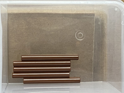 LEGO Parts - Reddish Brown Bar 4L (Lightsaber Blade / Wand) - No 30374 ...