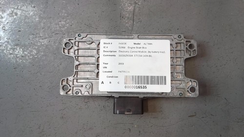 NISSAN ALTIMA Engine Brain Box Electronic 31036ZN50A ETC54-140N B1 | eBay