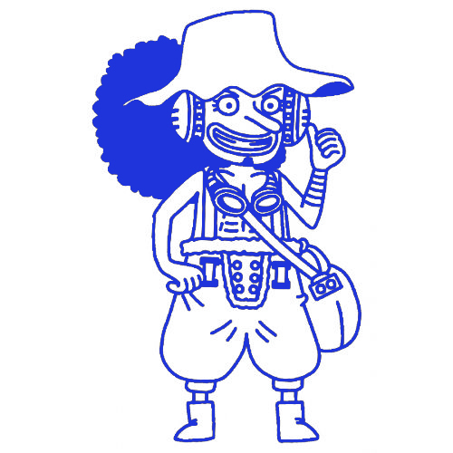 One Piece Usopp Vinyl Sticker Decal for Car Window SUV Wall Door ...