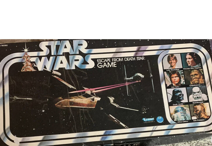1977 star wars escape from death star game & 2018 Escape From Death ...