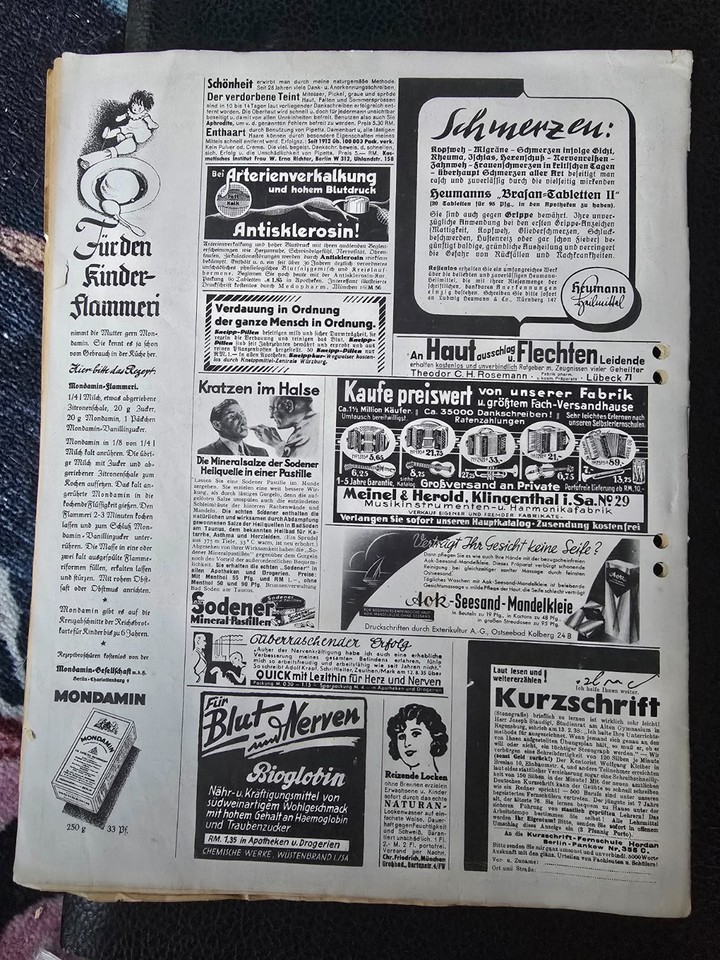 Ww2 German women's magazine 1940 Goring NSDAP militaria | eBay