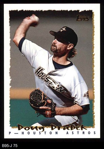 1995 Topps #75 Doug Drabek Astros 8 - NM/MT | eBay