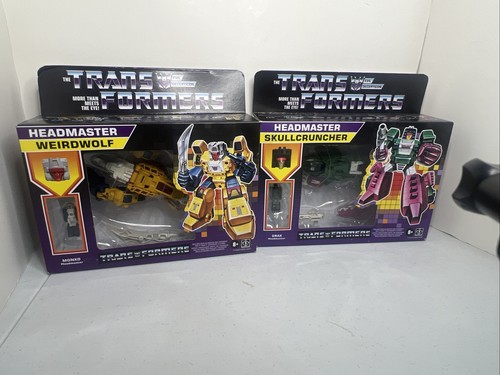 TRANSFORMERS G1 Reissue Decepticons Headmasters Weirdwolf ...