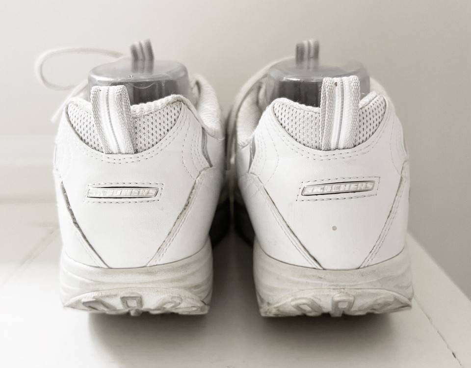 SKECHERS Shape Ups Women Shoes Sz 8.5 White 11800 Fitness Walking ...
